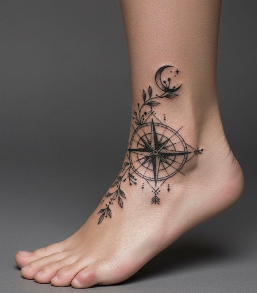 Ankle Temporary Tattoos | FakeTattoos – Fake Tattoos