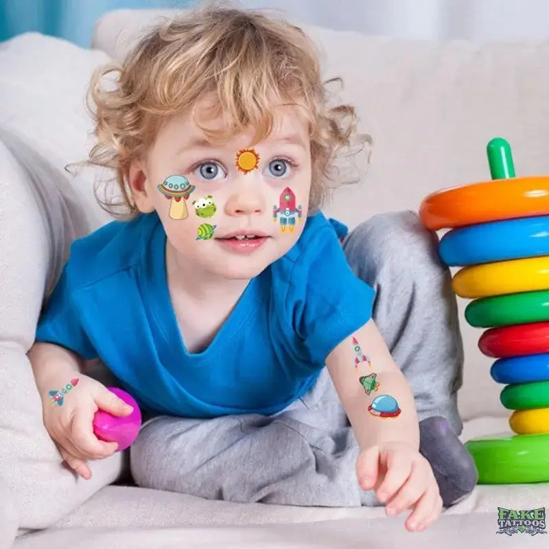 Temporary Tattoos Stickers Half Arm Tattoos for Kids – Fake Tattoos