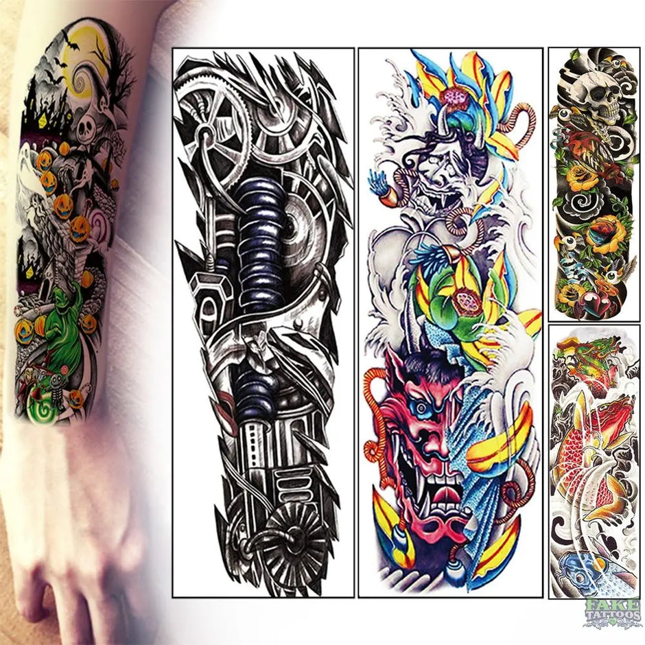Fake Tattoos | High-Quality Temporary Tattoos & Non-Permanent Designs