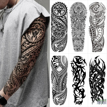 Extra Large Temporary Tattoos - Bold and Stylish Designs – Fake Tattoos