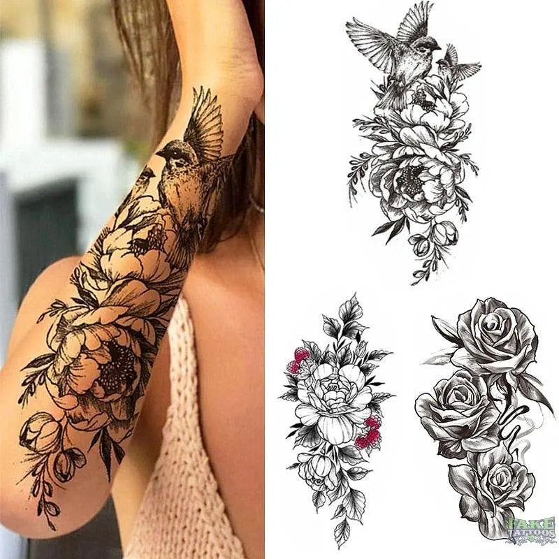 Arm Sleeves Temporary Tattoos - Stylish & Easy to Apply – Fake Tattoos