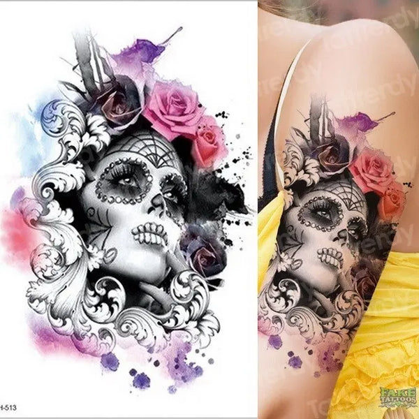 temporary tattoo & body art tattoo sticker arm sleeve – Fake Tattoos
